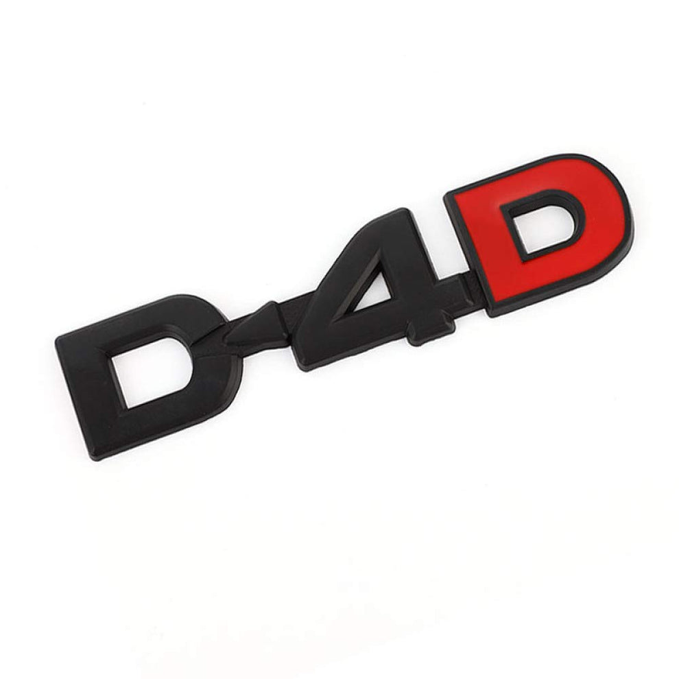 D4D Logo Badge (Black) – Berlin Car Parts